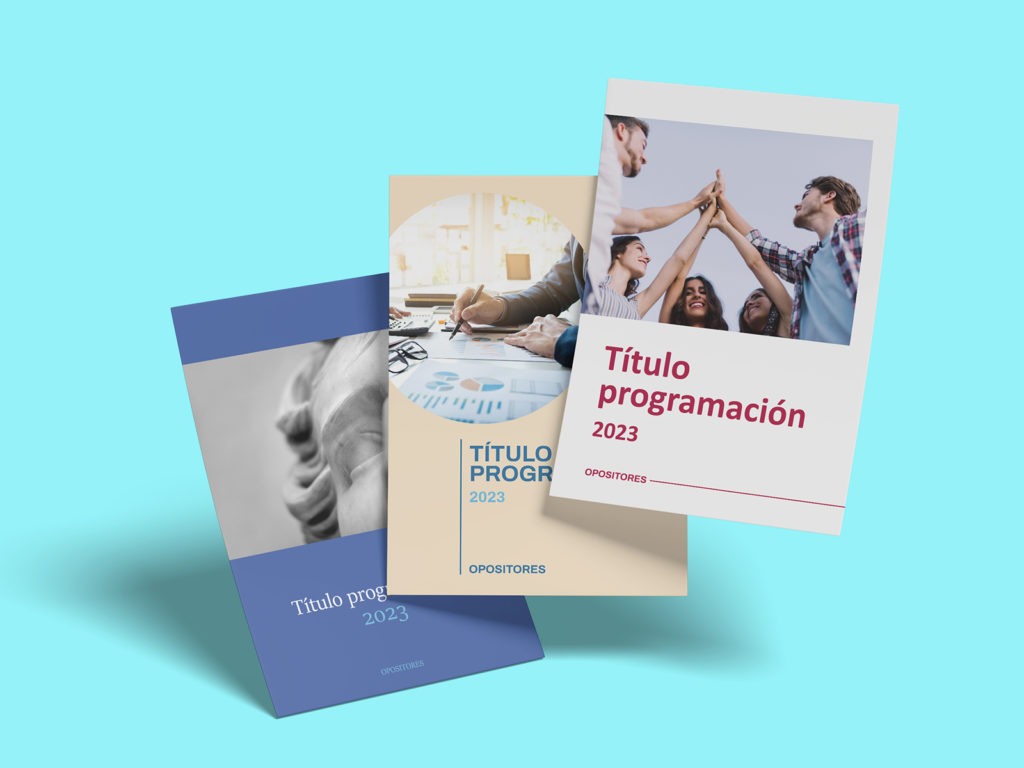 Diseño de portadas para programaciones - Apapel - Copistería Online